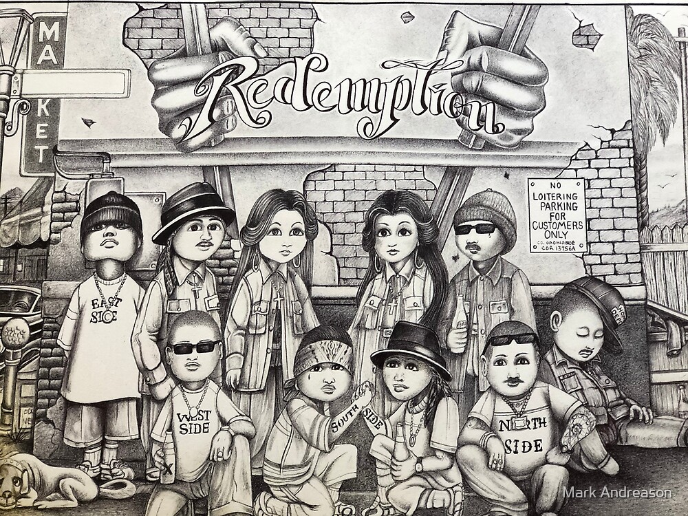 "baddkarMA Redemption" by Mark Andreason | Redbubble