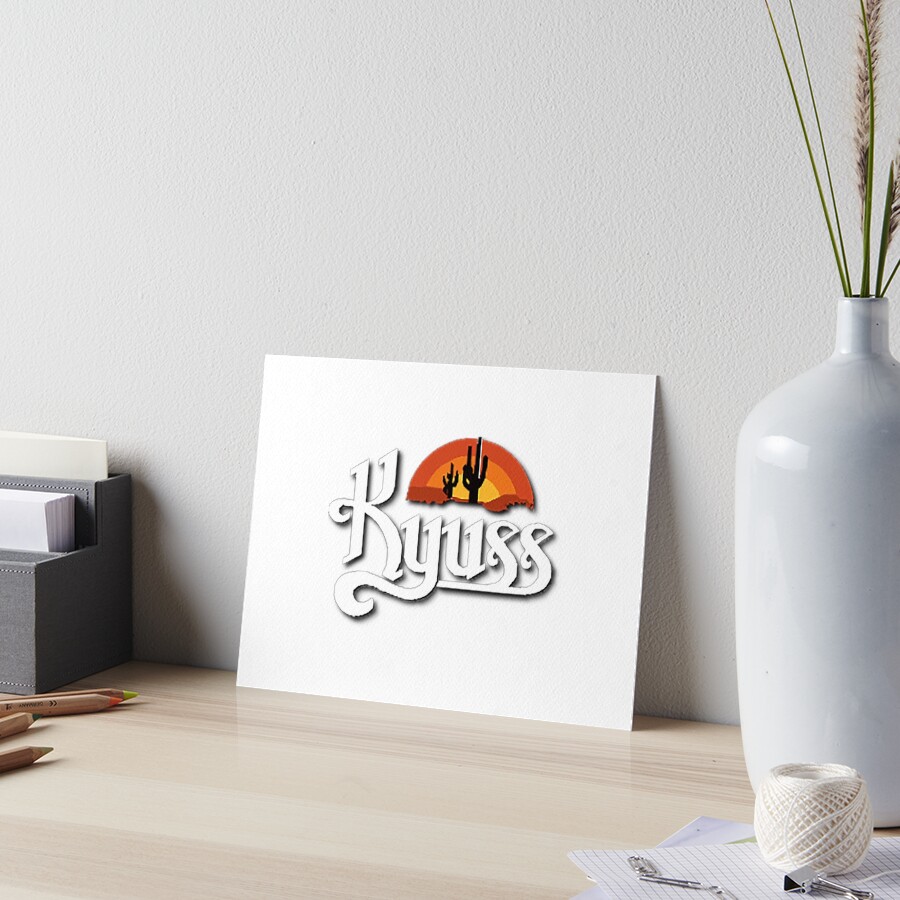 "Kyuss Logo" Art Board Print for Sale by dolik2 | Redbubble