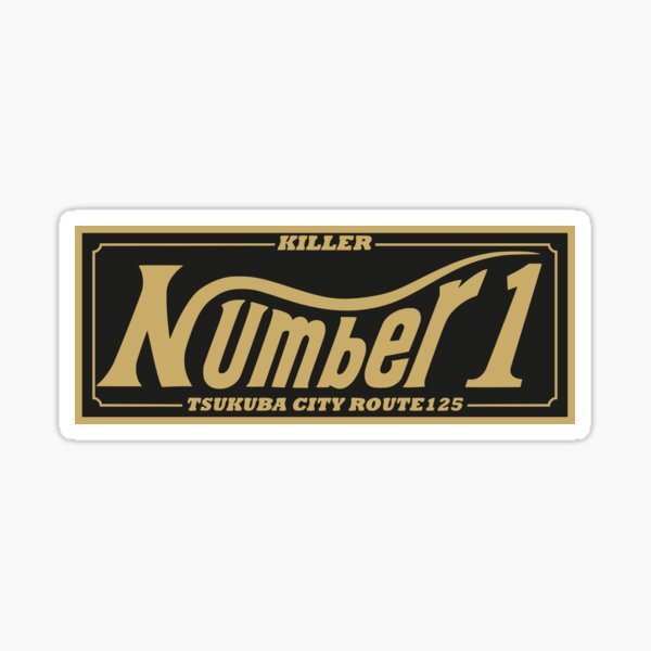 "Number 1 Killer" Sticker for Sale by Chanmaxx | Redbubble