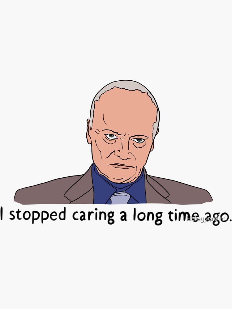 "Creed from The Office Funny Quote" Sticker for Sale by Haleyperetic ...