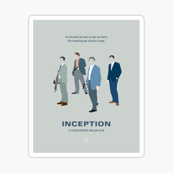"Inception" Sticker by SITM | Redbubble