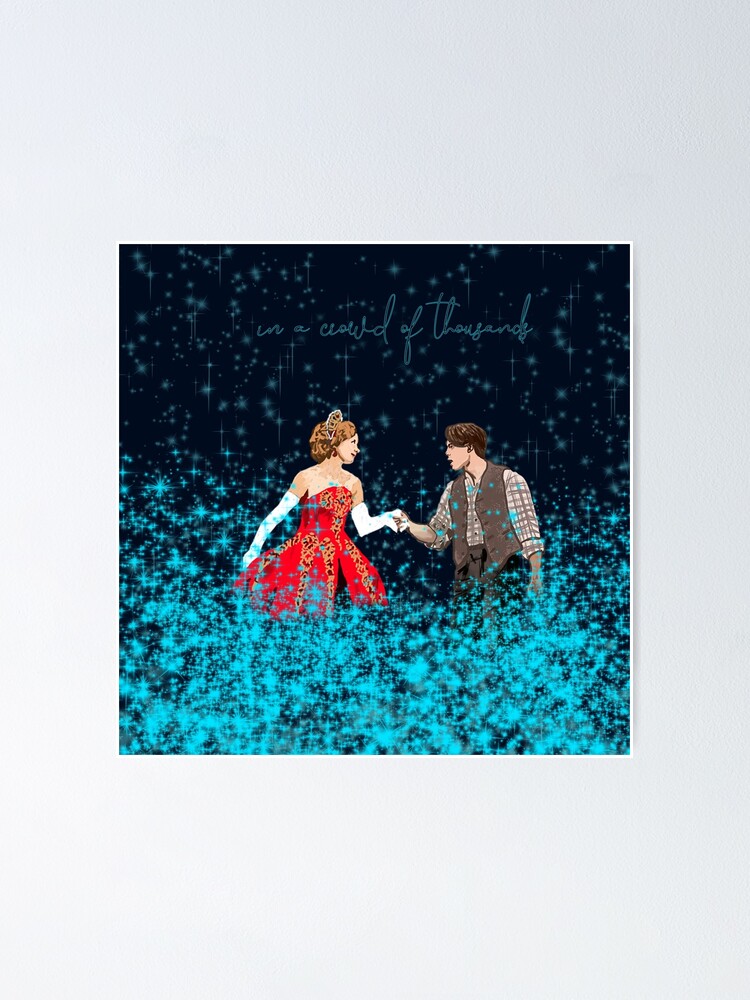 "In a Crowd of Thousands" Poster for Sale by Boston MT | Redbubble
