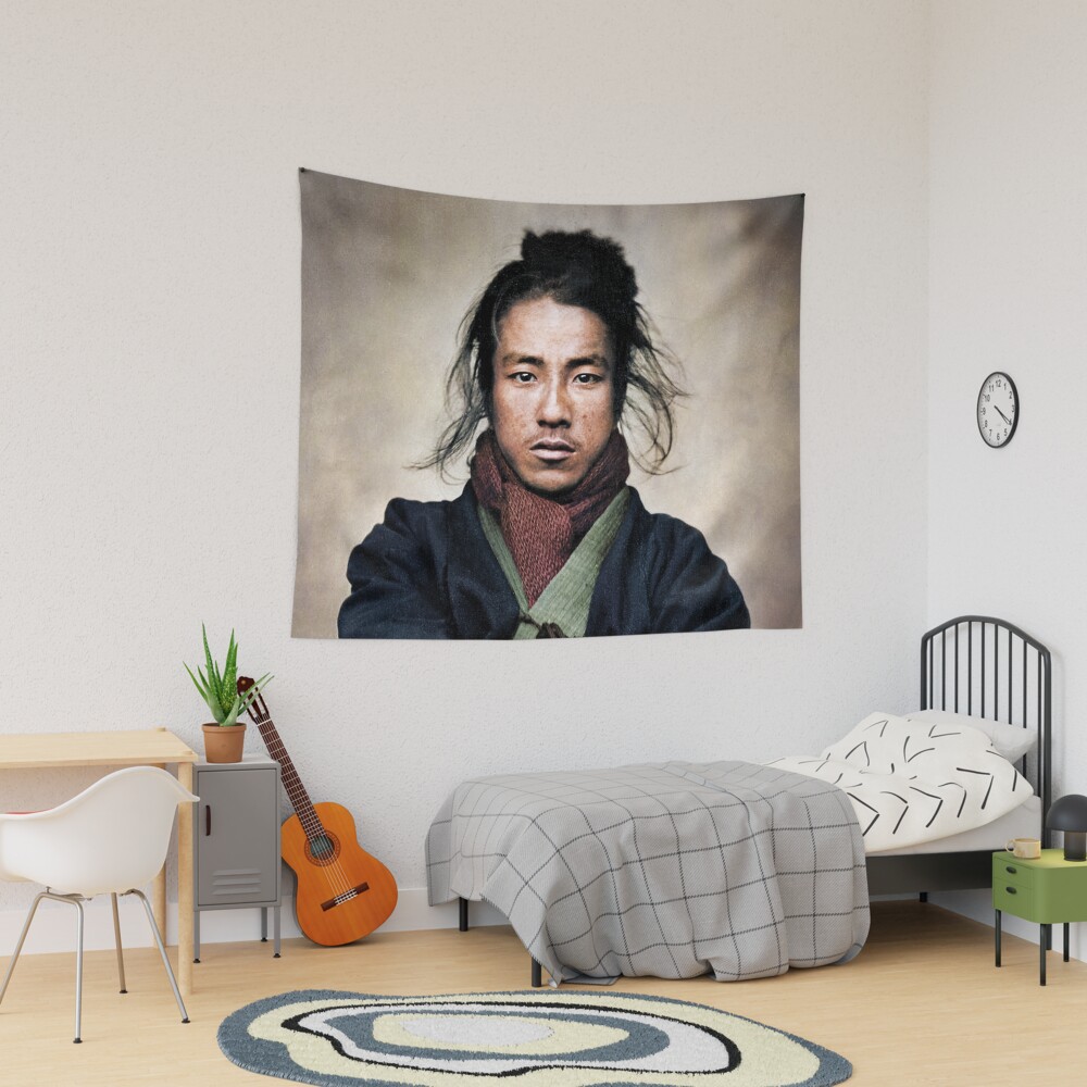 "Oda Nobuyoshi, 1880 colorized" Art Print for Sale by KAI-Studio ...