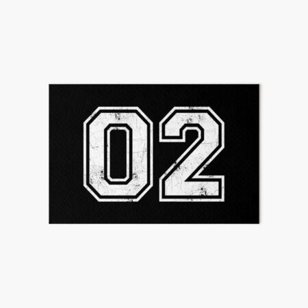 "02 jersey jerseys number 2 jersey sports" Art Board Print for Sale by ...