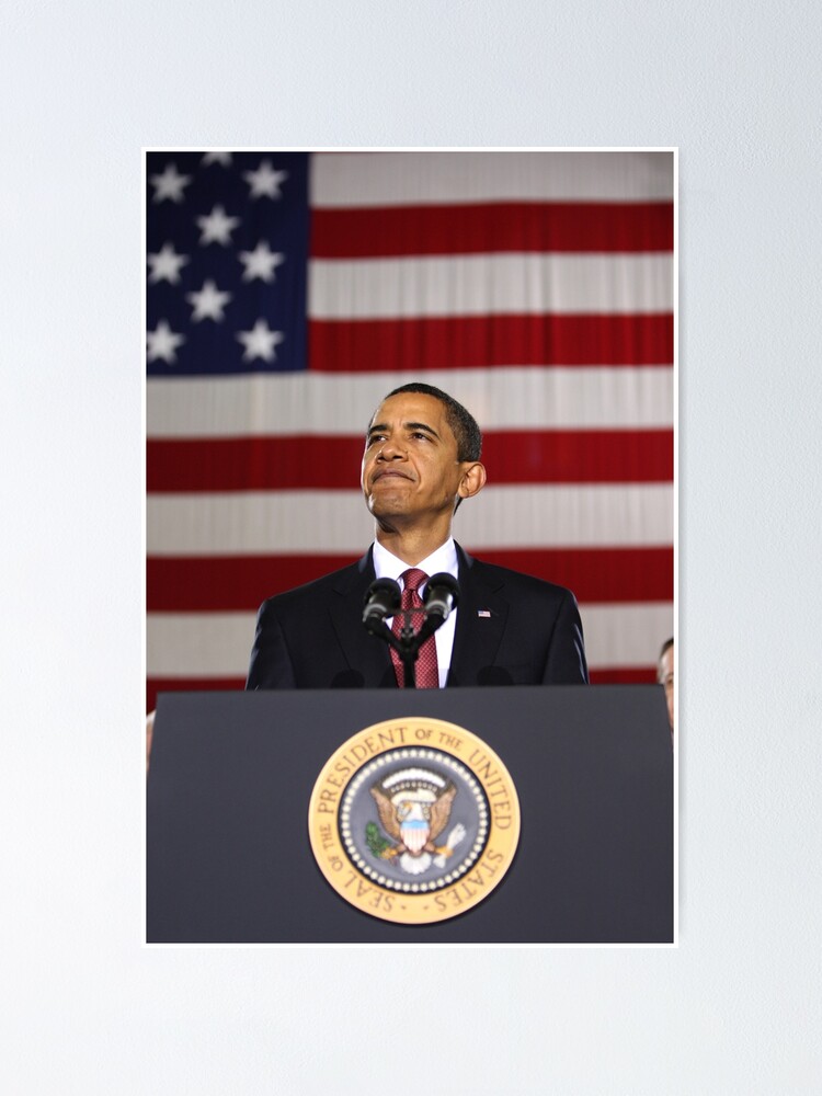 "Barack Obama" Poster by ArgosDesigns | Redbubble
