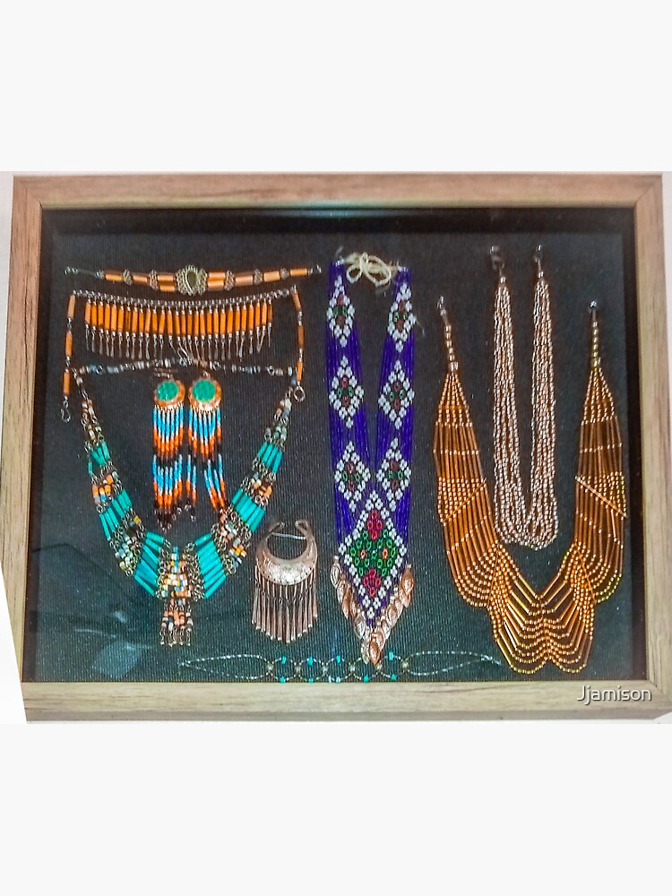 "Shadow Box Native American style jewelry" Sticker for Sale by Jjamison ...