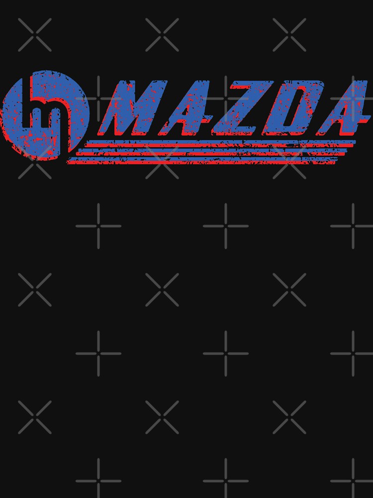 "Vintage Mazda Logo" T-shirt for Sale by tanyarose | Redbubble | mazda ...