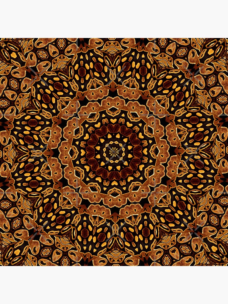 "Ball Python Mandala" Sticker for Sale by MoodyMuse | Redbubble