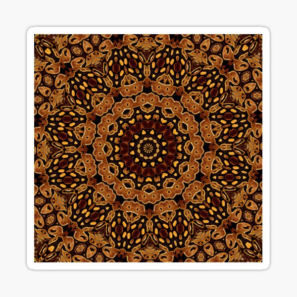 "Ball Python Mandala" Sticker for Sale by MoodyMuse | Redbubble