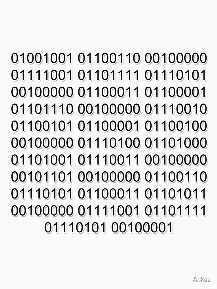 "Binary code" T-shirt for Sale by Ankee | Redbubble | code t-shirts - html t-shirts - php t-shirts