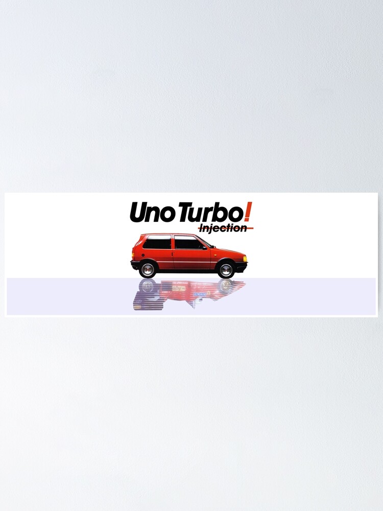 "UNO TURBO - ADVERT" Poster by ThrowbackMotors | Redbubble
