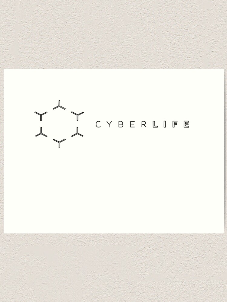 "Cyberlife Logo" Art Print for Sale by iknewuwhen | Redbubble