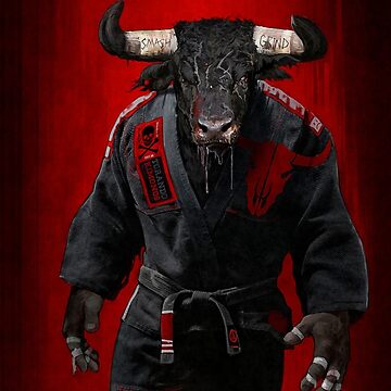 "Wicked Bull" Art Print for Sale by groundshark | Redbubble