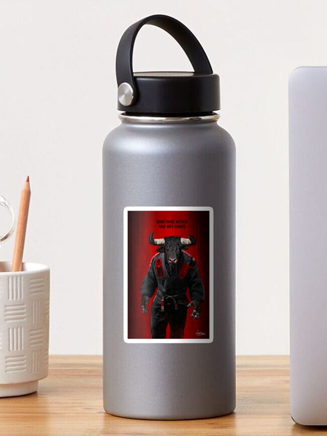 "Wicked Bull" Sticker for Sale by groundshark | Redbubble