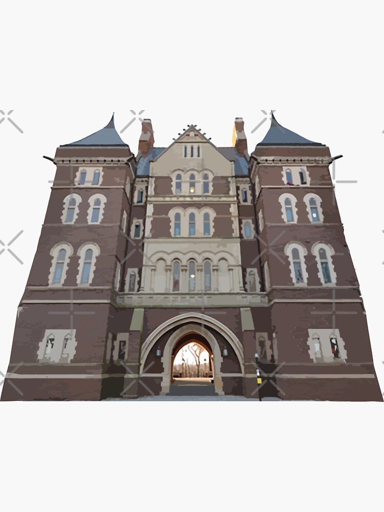 "Northam Towers, Trinity College" Sticker for Sale by meghus7 | Redbubble