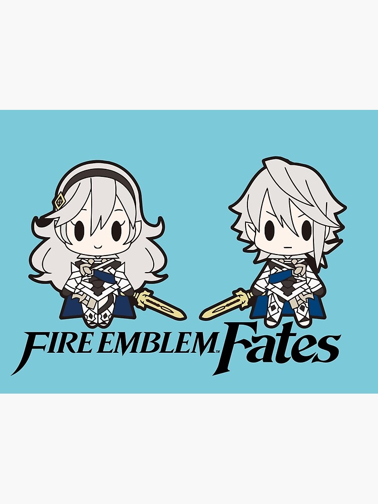 "Fire Emblem: Fates Avatars w/Logo" Poster by Chibify | Redbubble