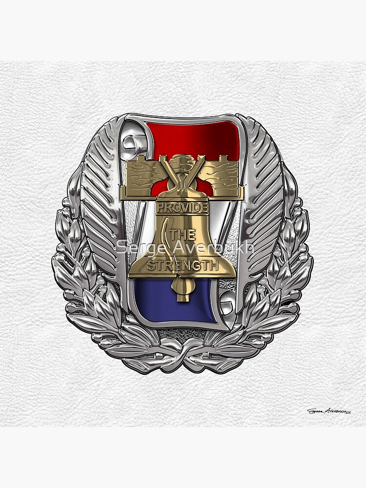 "Army Recruiting Command - USAREC Crest over White Leather" Poster for ...