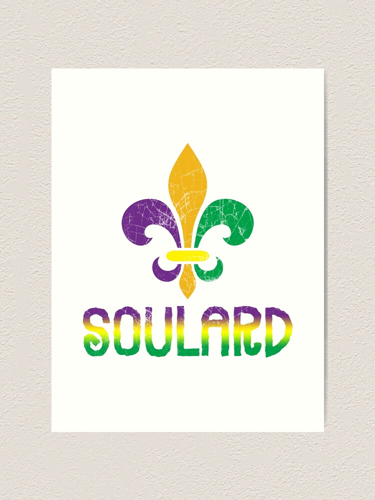 "Saint Louis, Soulard Mardi Gras Gear" Art Print for Sale by ...