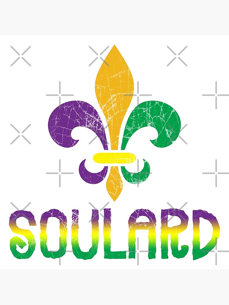 "Saint Louis, Soulard Mardi Gras Gear" Art Print for Sale by ...