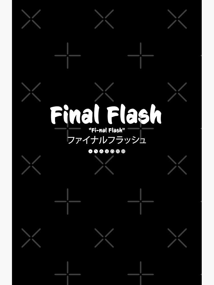 "Final Flash" Poster by InTrendSick | Redbubble
