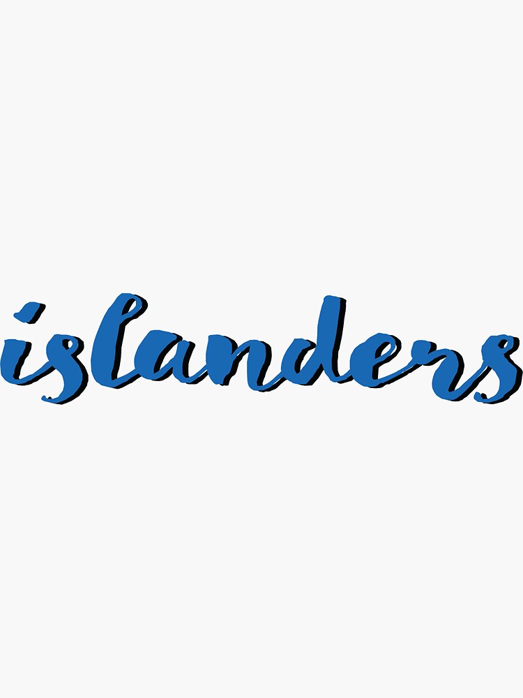 "tamucc islanders" Sticker for Sale by livvyjoan | Redbubble