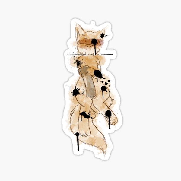 "Damaged " Sticker by Koho2001 | Redbubble