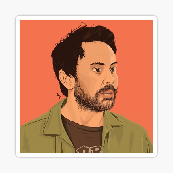 "Charlie Kelly - It's Always Sunny in Philadelphia" Sticker for Sale by ...