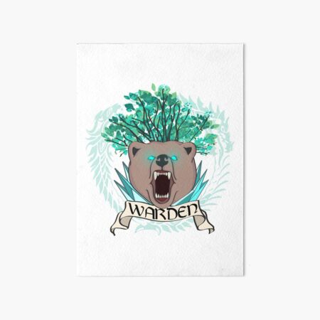 "ESO Warden " Art Board Print by WhaleSpotting | Redbubble