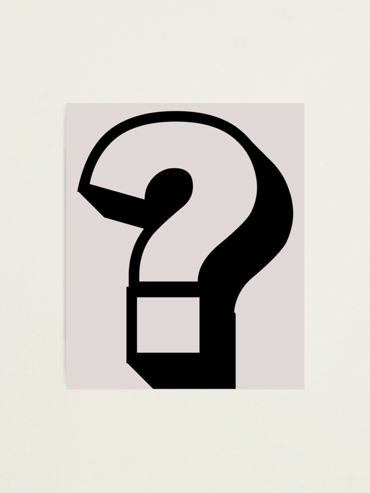 Cool Question Mark Font