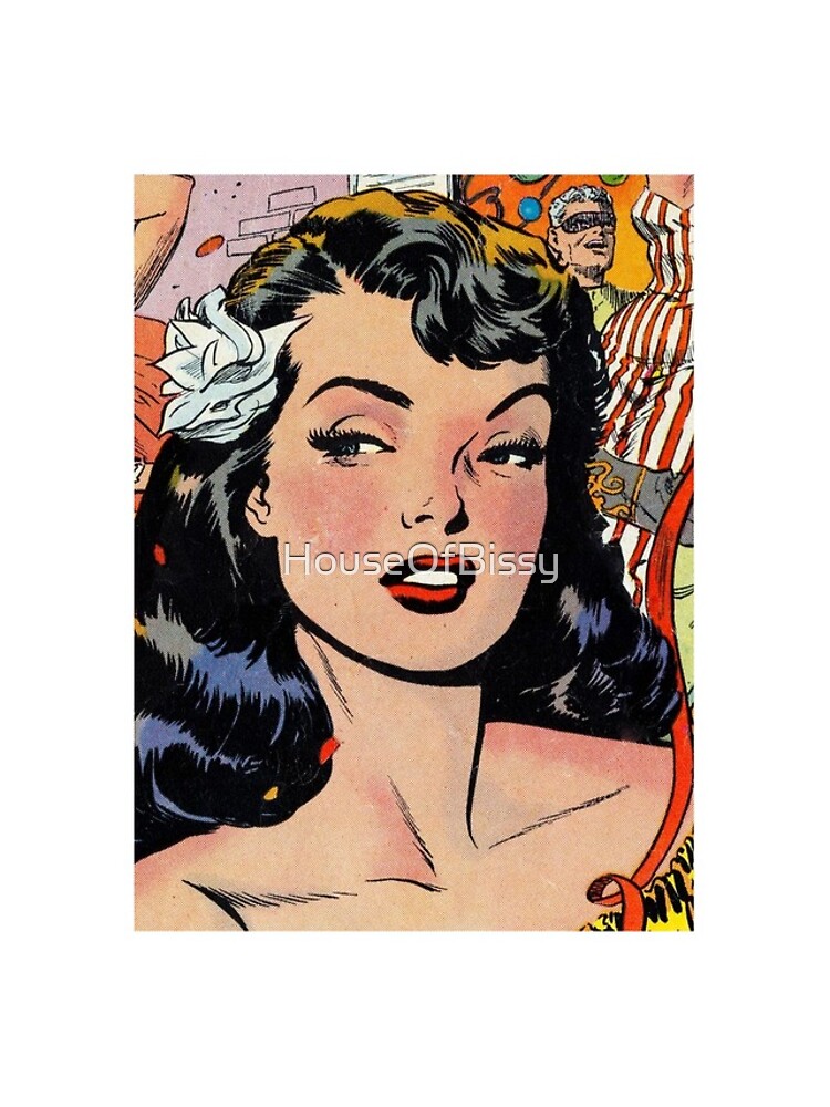 Black Hair Betty Paige Pinup Girl With Flower Bettie Paige Pinup Girl Vintage Pinups Retro