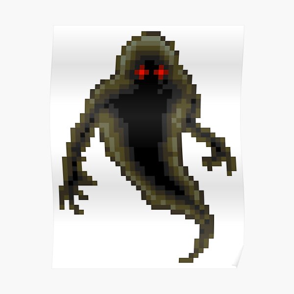"16-Bit Ghost " Poster by PixelArtStore | Redbubble