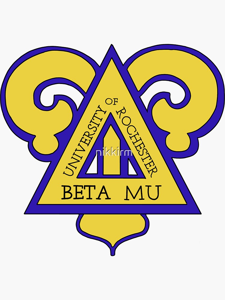 "Delta Upsilon Beta Mu" Sticker for Sale by nikkirm | Redbubble