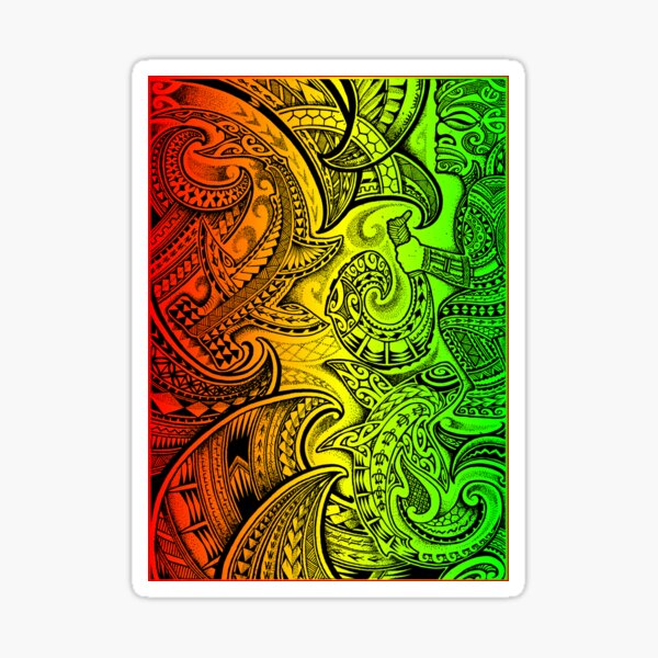 "RASTA SHARK FISHERMEN" Sticker for Sale by pacificoceanart | Redbubble