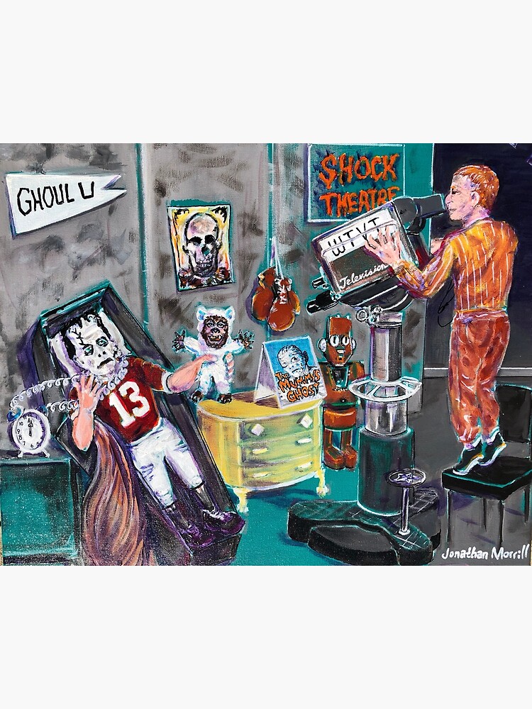 "Shock Armstrong - The All-American Ghoul" Poster by JonathanMorrill ...