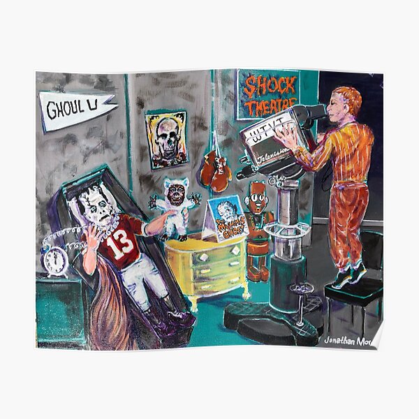"Shock Armstrong - The All-American Ghoul" Poster by JonathanMorrill ...