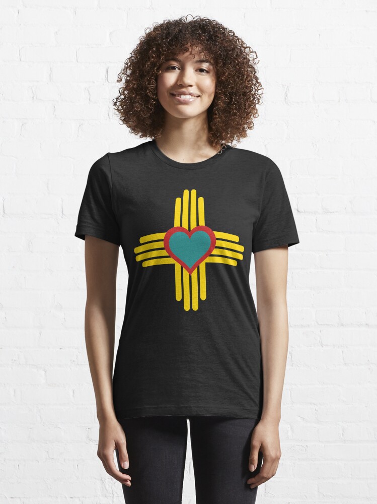 "New Mexico State Flag Zia Symbol" T-shirt for Sale by jodirm ...