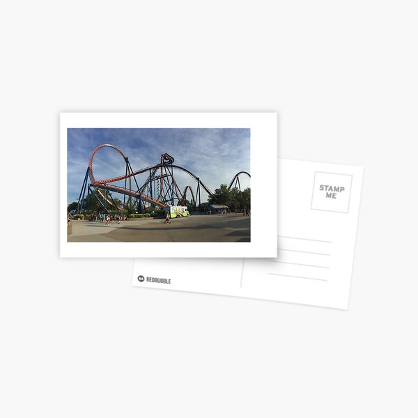 "Valravn - Cedar Point" Postcard by Dulaner | Redbubble