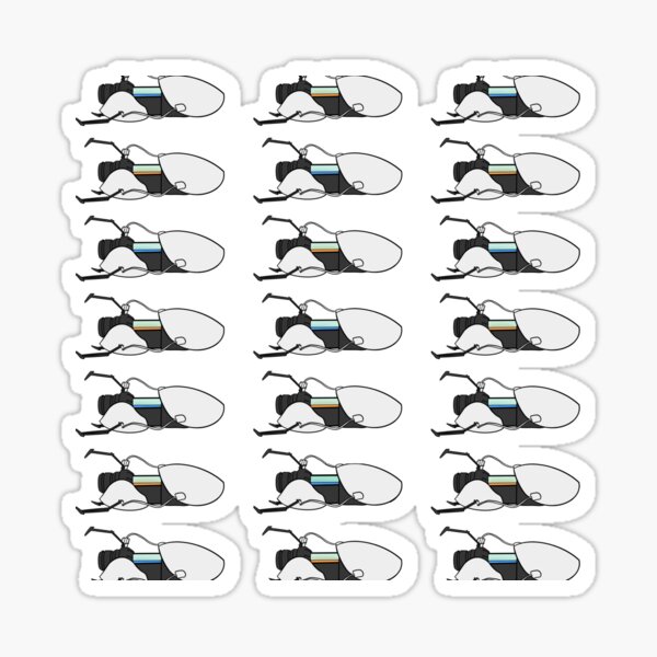 Portal Gun Stickers | Redbubble