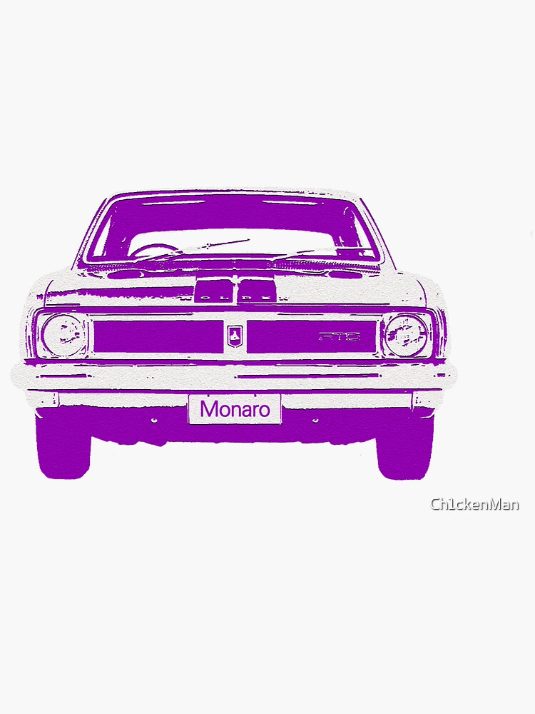"Monaro" Sticker for Sale by Ch1ckenMan | Redbubble