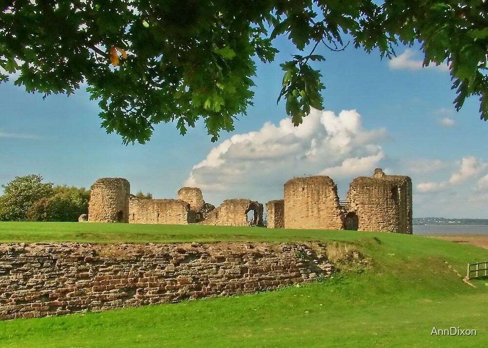"Flint Castle, North Wales, UK" by AnnDixon | Redbubble