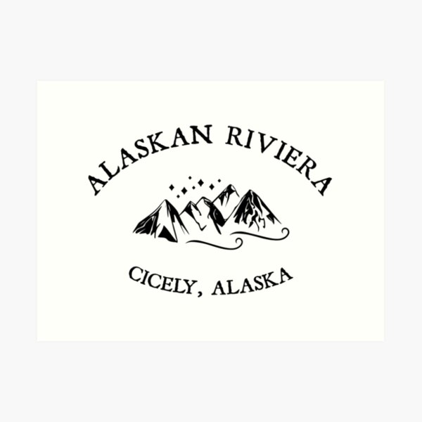 "Alaskan Riviera | Cicely, Alaska" Art Print for Sale by lauraroslin ...