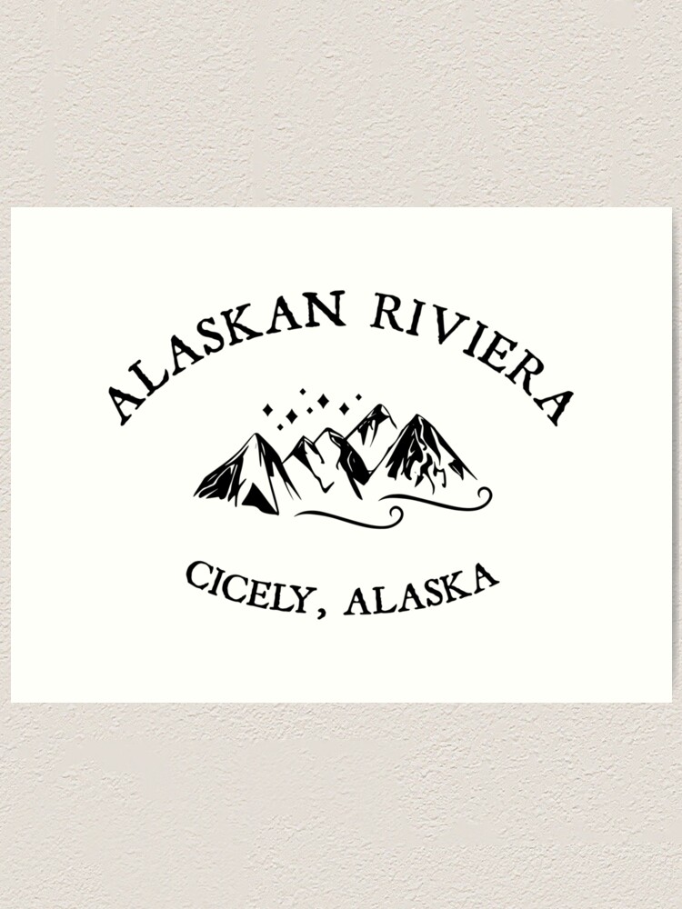 "Alaskan Riviera | Cicely, Alaska" Art Print for Sale by lauraroslin ...