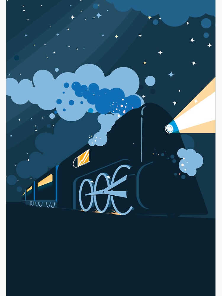 "All Aboard the Starlight Express" Sticker for Sale by RobinWilde4 ...