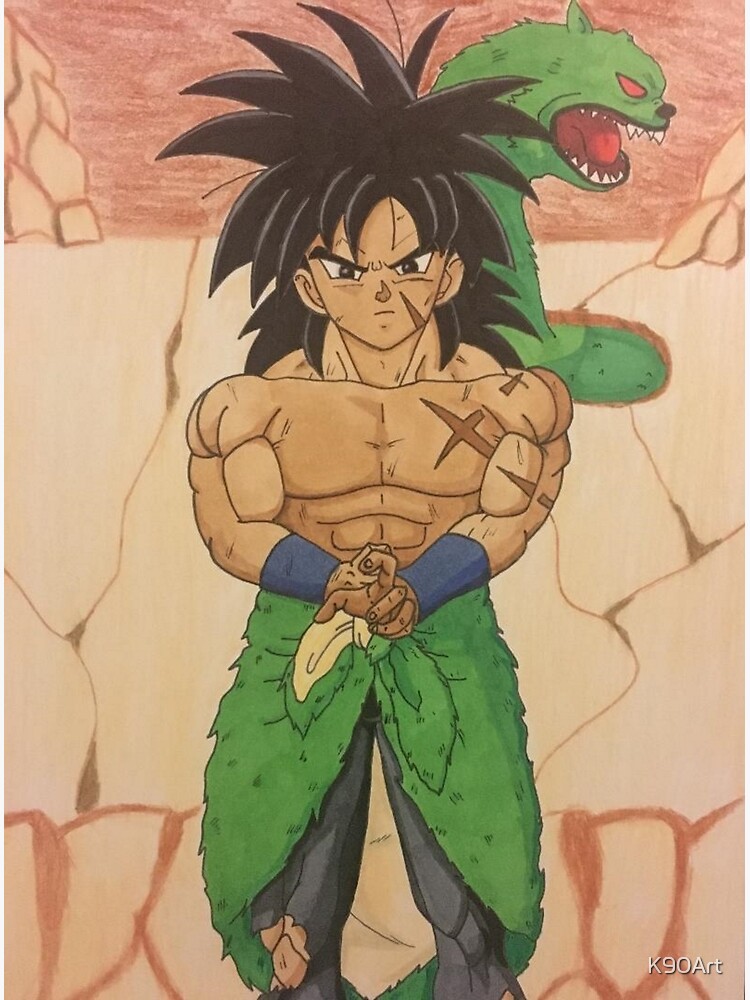 Broly Drawing