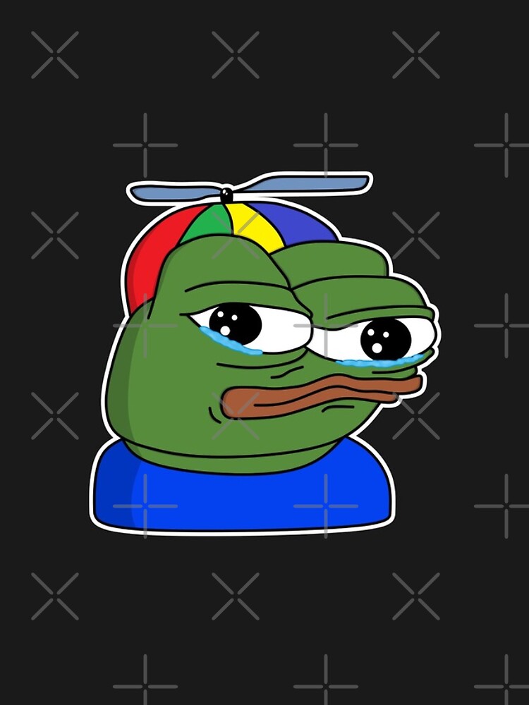 "Propeller Pepe - White Outline" iPhone Case for Sale by mullelito ...