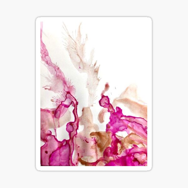"Softness Ink" Sticker for Sale by UnikCreations | Redbubble
