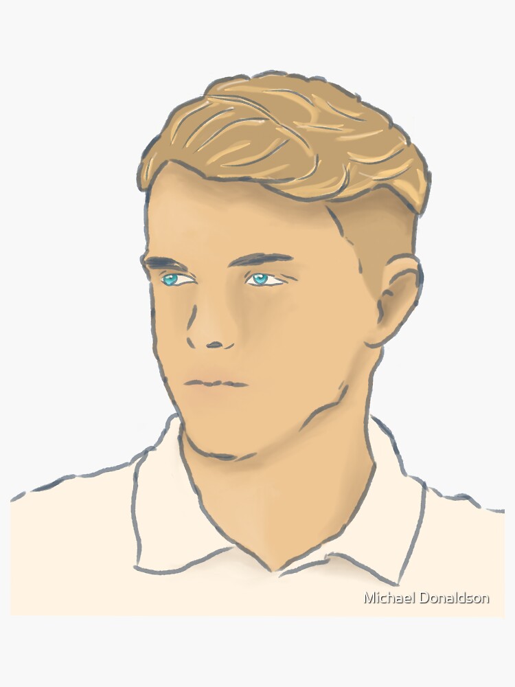 "Sammy C" Sticker for Sale by archangeluci | Redbubble