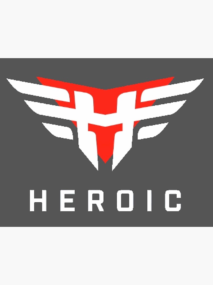 "Heroic Gaming Team Logo" Art Print for Sale by BBDaBlu | Redbubble