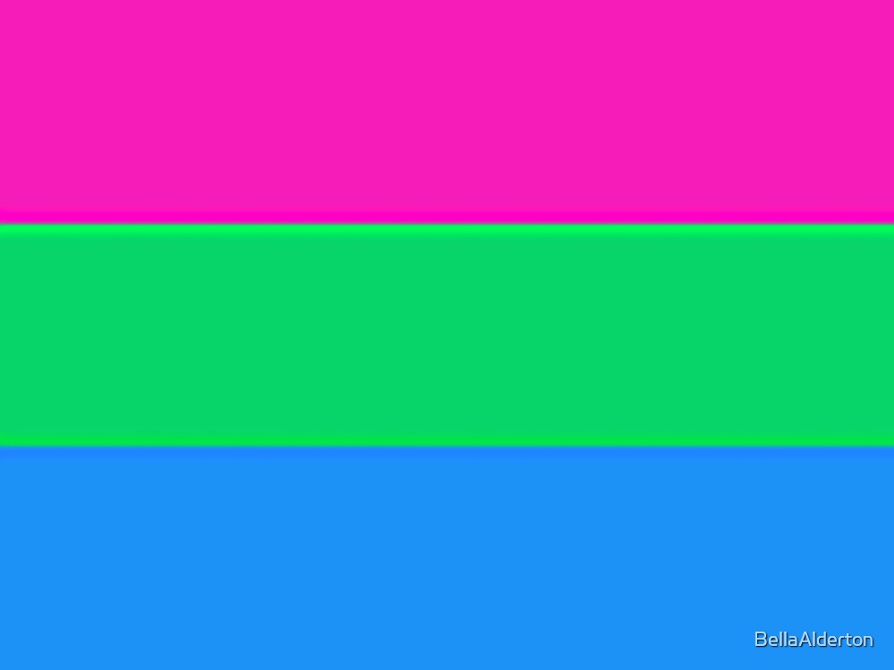 "Polysexual Flag" by BellaAlderton | Redbubble