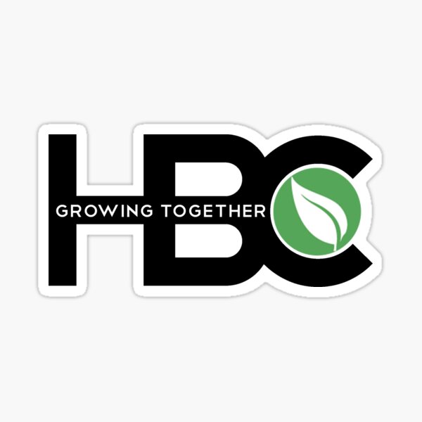 "HBC Logo" Sticker by thewillcloud | Redbubble
